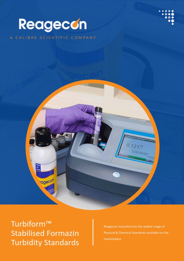 Reagecon Turbiform Stabilised Formazin Turbitity Standards