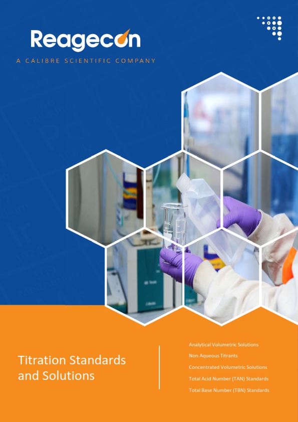 Reagecon Product Catalogues and Brochures [Published]